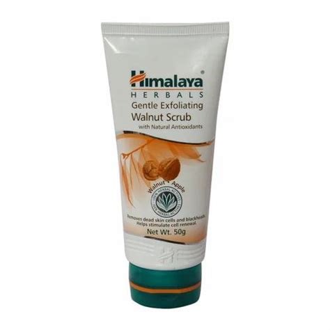 Himalaya Gentle Exfoliating Walnut Scrub Pack Size 50gm For Personal