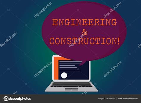 Handwriting Text Engineering And Construction Concept Meaning Applying Technical Knowledge To