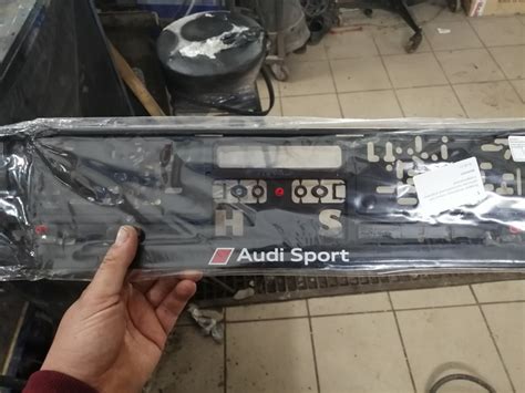 Номерные рамки audi sport — Audi A3 (8P), 3,2 л, 2005 года | аксессуары ...