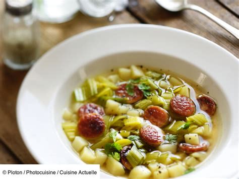 Soupe Poireaux Pomme De Terre Saucisse Facile D Couvrez Les Recettes