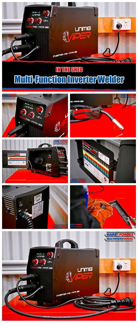 Viper 182 Multi Function Welder Mig Mma Hare And Forbes Machineryhouse