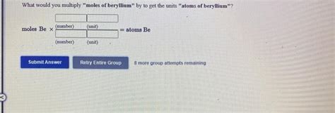 Solved What Would You Multiply Grams Of Selenium By To Get
