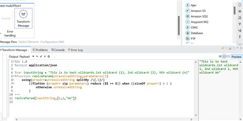Mule 3 Dataweave1x Script To Resolve Wildcard Dynamically By Bibek