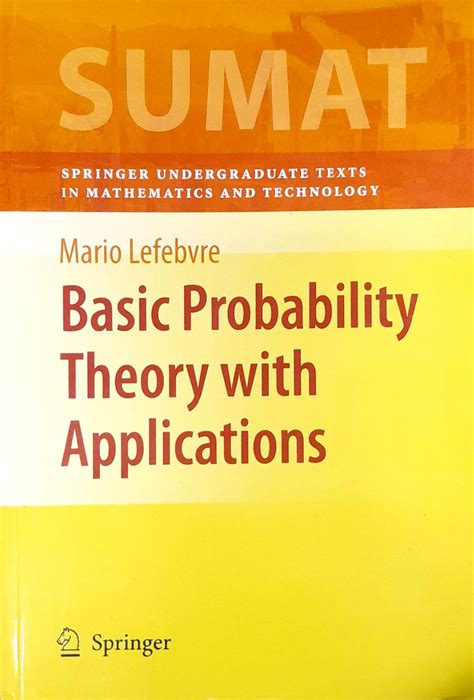 Buy BASIC PROBABILITY THEORY WITH APPLICATIONS Book Online At Low