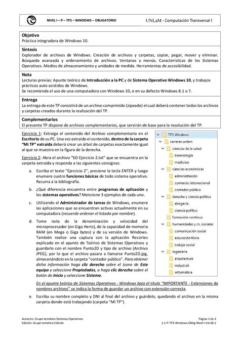 Ejercicio De Computación 1 Unlam Ejercicios De Computación Gráfica