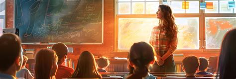 Premium Photo Interactive Virtual Classroom High School Teacher