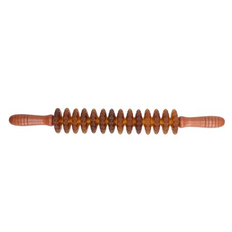 Wooden Massage Roller Reduce Stiffness Improve Circulation 14 Rollers