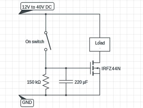 Mosfet Based Delay Timer Ciruit Circuits Diy