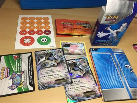 Pokemon Tcg Legendary Battle Deck Lugia Toys And Games