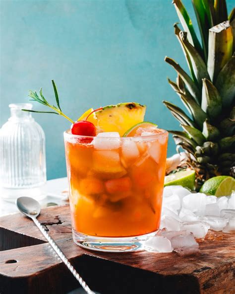 Rum Swizzle A Couple Cooks