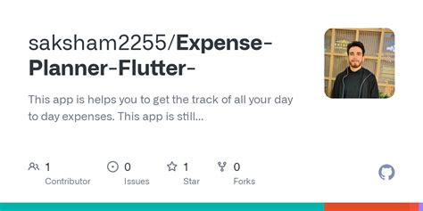 GitHub Saksham2255 Expense Planner Flutter This App Is Helps You To