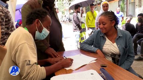 የንፋስ ስልክ ላፍቶ ክፍለ ከተማ ጊዜያዊ መታወቅያ መስጠት Youtube