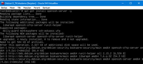 Konfigurasi Remote Server Dengan Ssh Di Debian 12