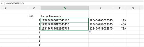 Cara Input 16 Digit Lebih Pada Excel