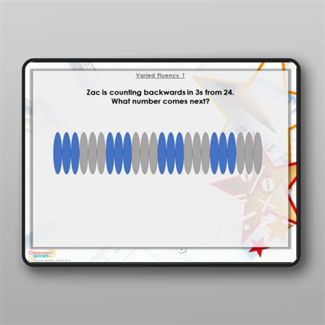 Year 2 Count In 3s Modelling Ppt Resource Classroom Secrets