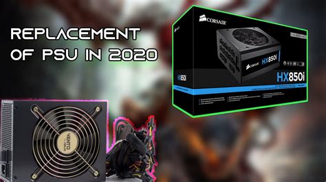 Asus Vento 750w replacement with Corsair HX850i 850w Hybrid Power ...