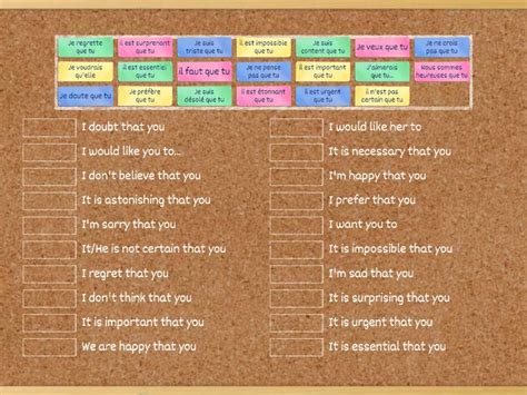 Subjunctive Triggers Match Up