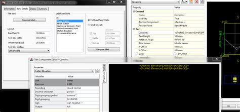 solved italic text for existing in profile band autodesk community