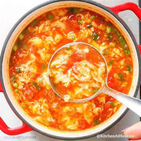 Tomato Egg Flower Soup Recipe Best Flower Site