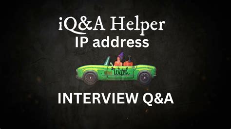 Ip Address Interview Questions And Answers Related To Ip Addresses