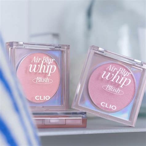 Clio Air Blur Whip Blush 7 Colors Pinger Puff Pinkland