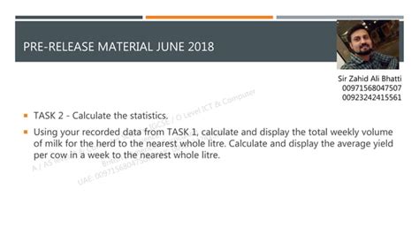 Computer Science Pre Release Material June 2018 Ppt
