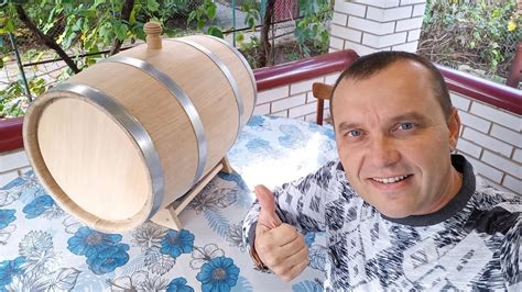 Дубовая бочка своими руками От бревна до бочки Как сделать бочку из