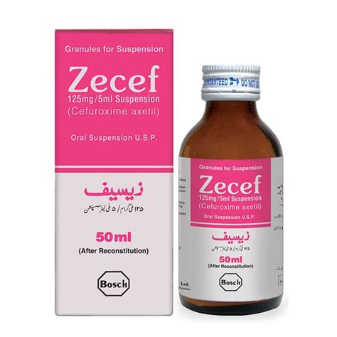 Zecef Suspension 125mg 5ml Medimart Pk