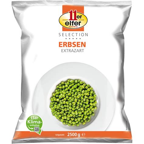 Transgourmet Österreich er Erbsen tiefgekühlt kg