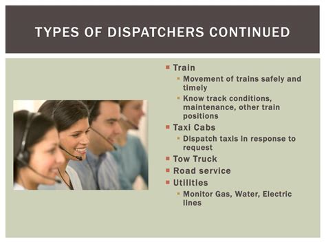 Ppt Dispatchers Powerpoint Presentation Free Download Id2870462