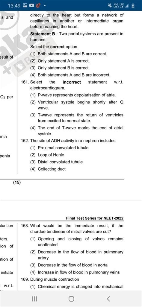 The Site Of Adh Activity In A Nephron Includes Filo