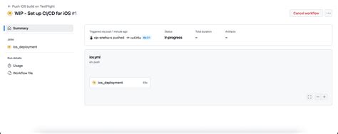 Automate Flutter IOS App Deployment With GitHub Actions And Codemagic CLI