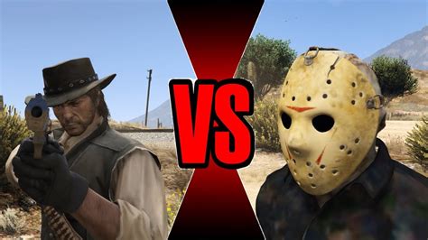 Jason Voorhees Vs John Marston Wild Duel Rdr 2 Youtube