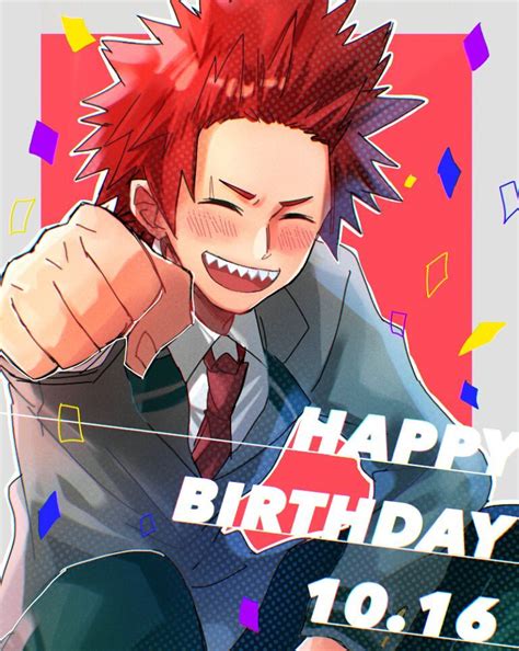 My Hero Academia Kirishima Birthday