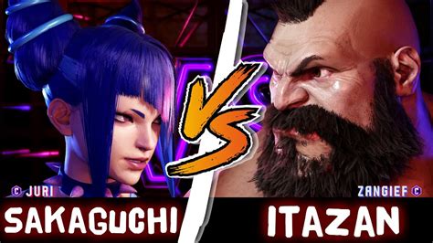 SF6 Sakaguchi Juri Vs Itazan Zangief Street Fighter 6 YouTube