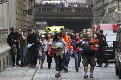 Czech Mate Explosion Collapses Office Building In Prague Up To 40