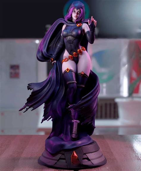 1660 Raven Nsfw Dc Comics Stl 3d Print Files 3d Kiee Shop