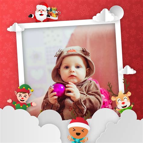 Navidad Infantil Montaje Fotografico Pixiz