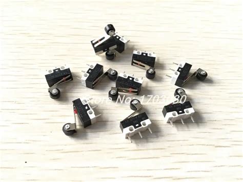 Pcs NO NC Momentary Roller Hinge Lever SPDT Micro Limit Switches CNC Home LOT In Switches From