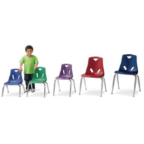 Buy Jonti Craft® Berries™ Stackable Chairs With Chrome Plated Legs 10