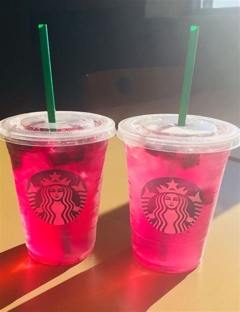 Mango Dragon Fruit Refresherstarbucks Healthy Starbucks Drinks