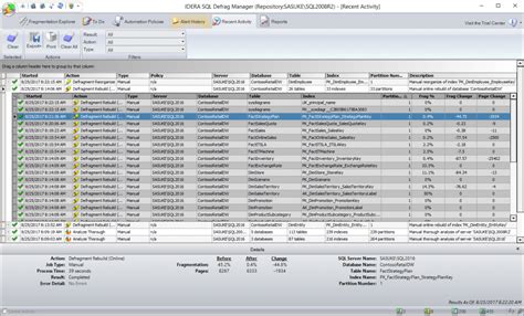 sql defrag manager idera australia