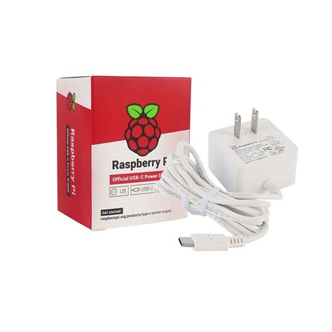 Official Power Adapter For RPI 4B With 5 1V 3A Power Charger Supply EU US UK Plug