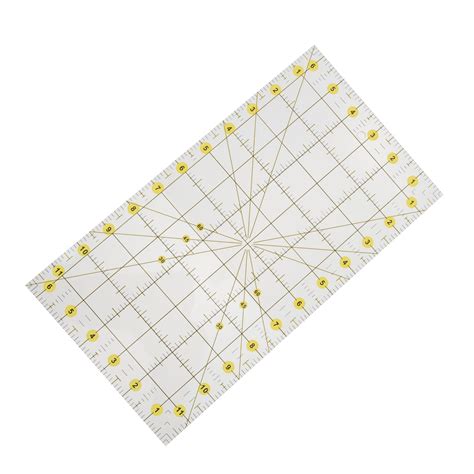Acrylic Patchwork Ruler Professional Stitching Ruler Rectangle Shape