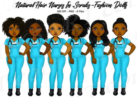 African American Nurse Clipart Nurse Clipart Black Girl Clipart
