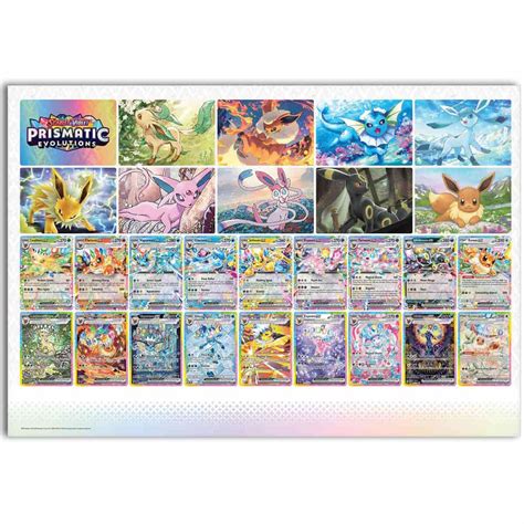 Pokemon Prismatic Evolutions Poster Collection Cardsrfun
