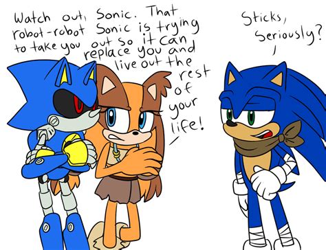 Robot Robot Sonic By Theenigmamachine On Deviantart