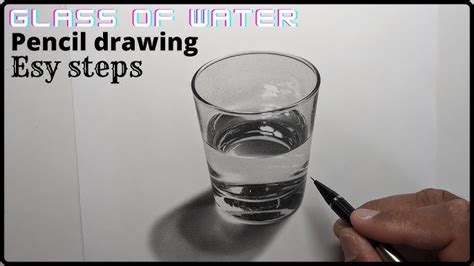 How To Draw A Realistic Glass Step By Step