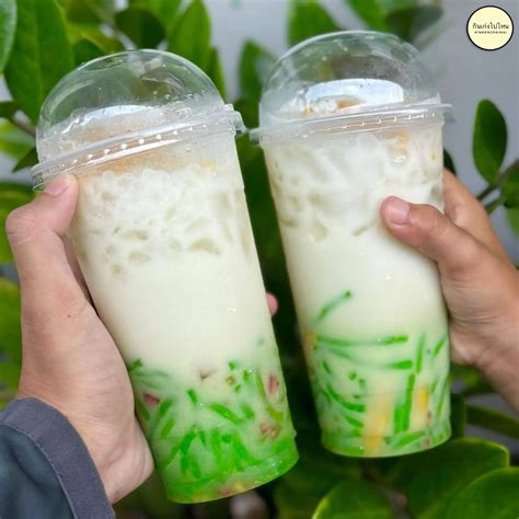 ร้านรถเข็น เฉาก๊วย ลอดช่องสิงค์โปร์ เครื่องแน่น แก้วละ 20 แกลเลอรี