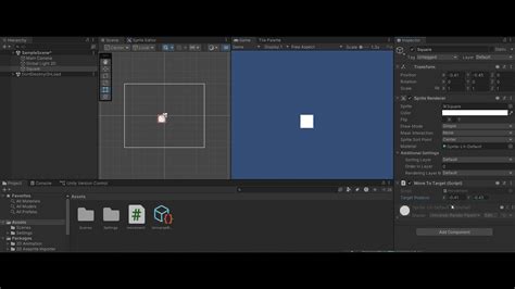 Unity 2D - 2.5 (scripting/movement) - YouTube